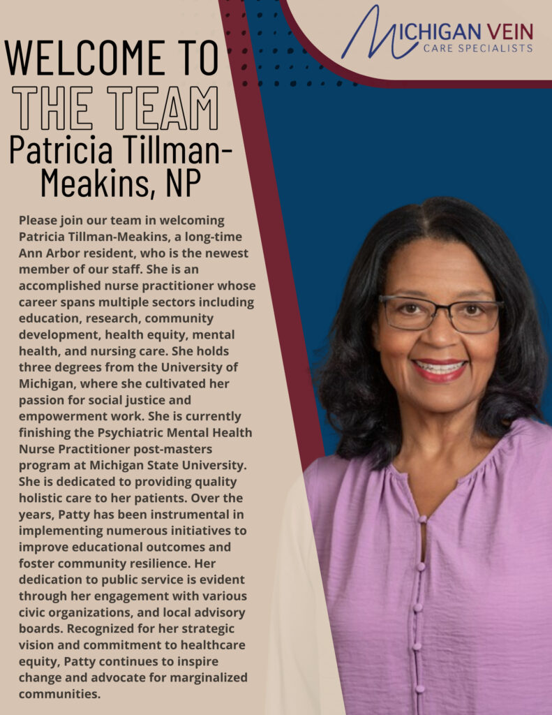 Welcome Patricia Tillman-Meakins - Michigan Vein Care Specialists